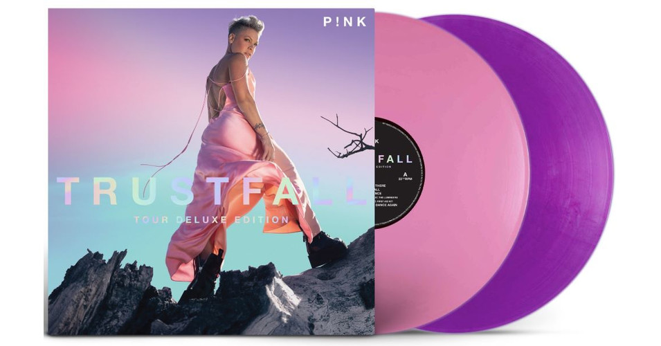 PINK - TRUSTFALL: TOUR DELUXE EDITION (2LP, PINK & PURPLE COLOURED ...