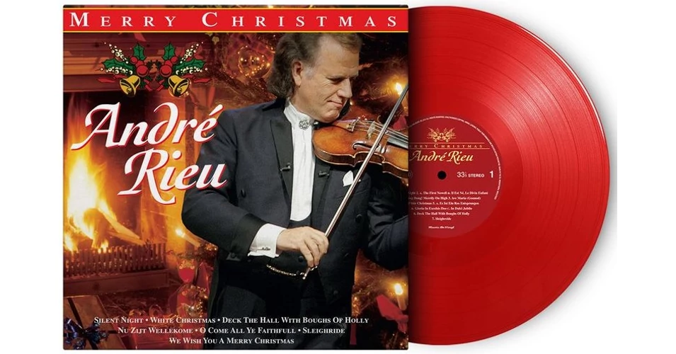 ANDRÉ RIEU - MERRY CHRISTMAS (1LP, 180G, RED COLOURED VINYL). Vinyl (LP ...
