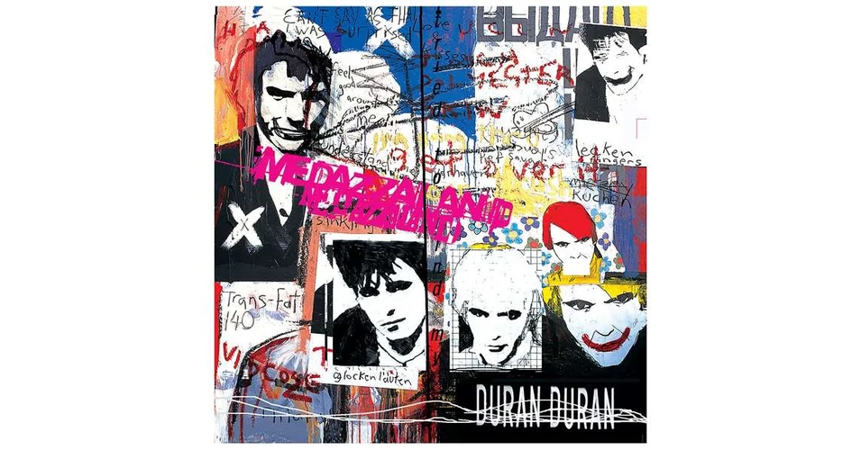 DURAN DURAN - MEDAZZALAND (2LP, 180G, 25TH ANNIVERSARY PINK COLOURED ...