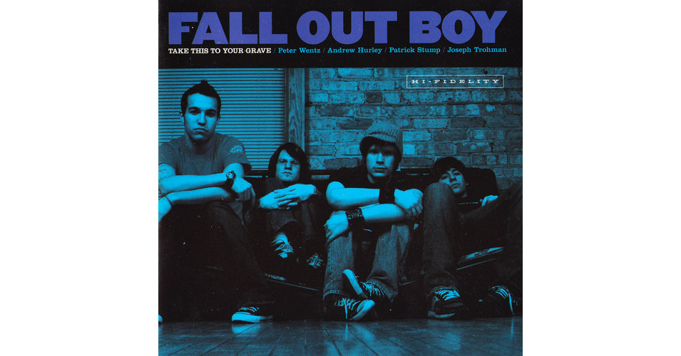 FALL OUT BOY - TAKE THIS TO YOUR GRAVE (REISSUE, SILVER COLOURED VINYL ...