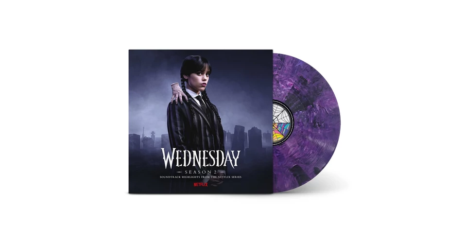 FILMZENE - WEDNESDAY: SEASON 2. (1LP, COLOURED VINYL). ELŐRENDELHETŐ ...