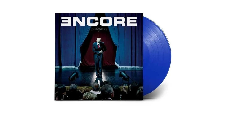 EMINEM - ENCORE (2LP, 20TH ANNIVERSARY EDITION, LIMITED BLUE COLOURED VINYL). Vinyl (LP). Kiadó ...
